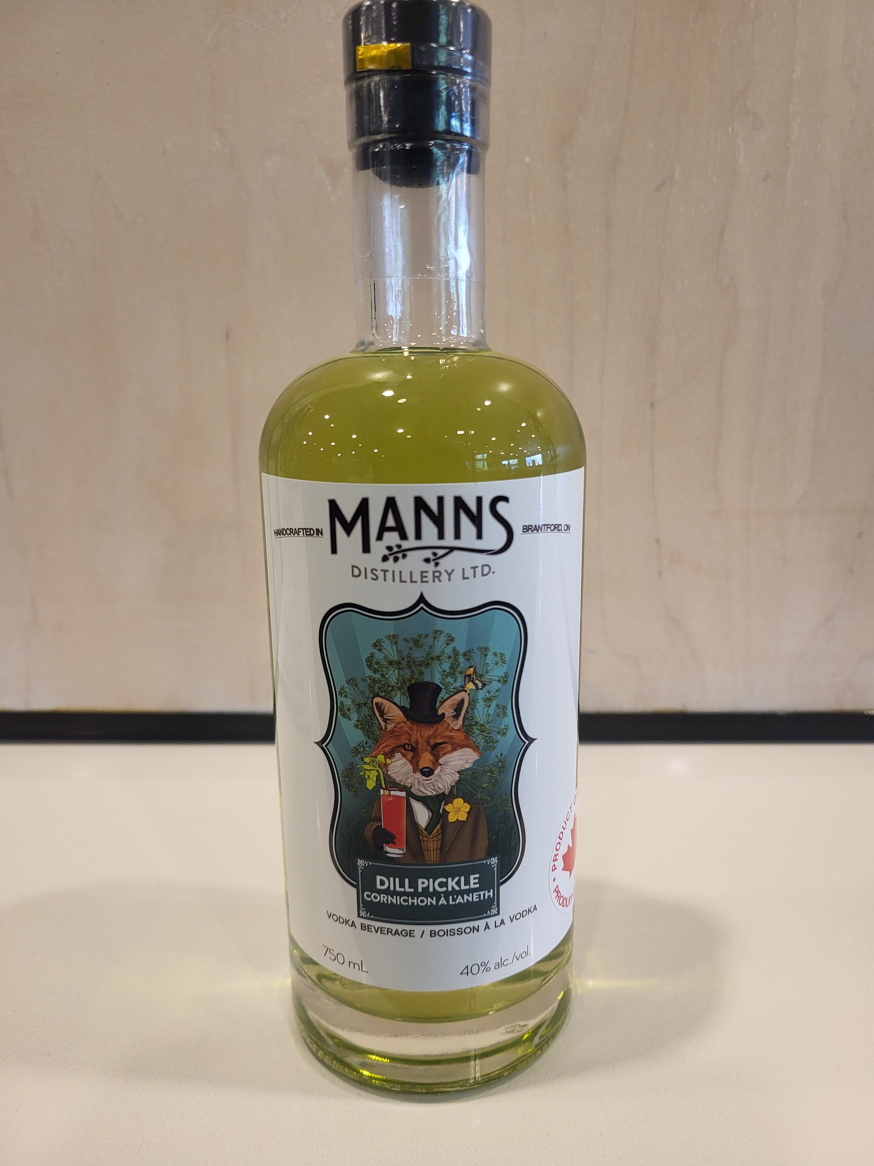 Dill Pickle Vodka | Manns Distillery